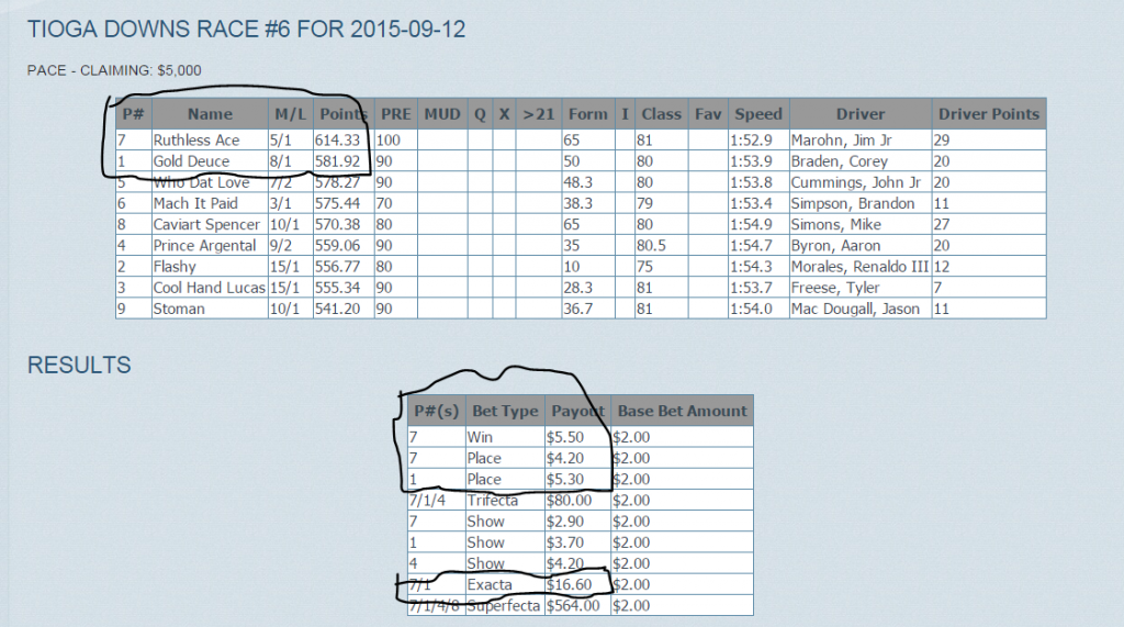 TIOGA DOWNS RACEWAY - My Site